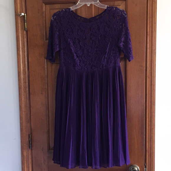 Momo Maternity | Dresses | Purple Lace Momo Maternity Dress S | Poshmark